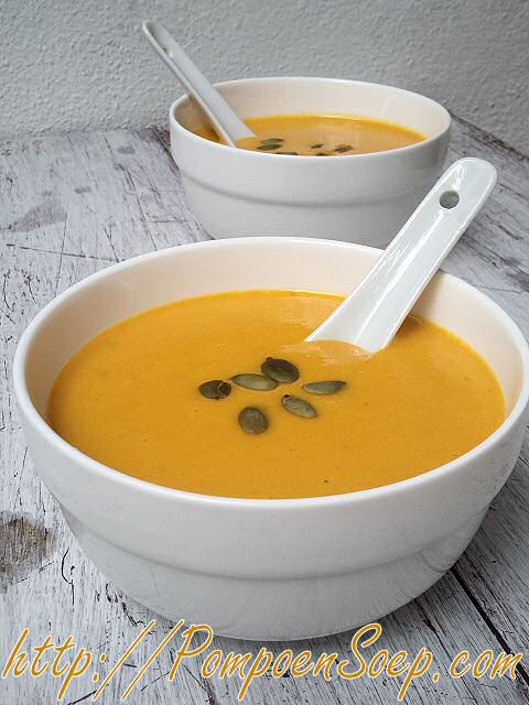 Pompoen zoete aardappelsoep | Grootmoeders Makkelijk Recept